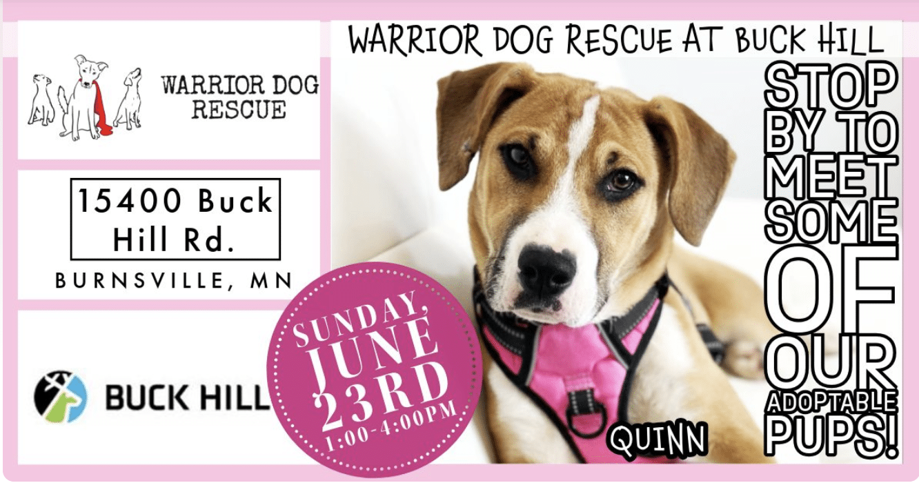 Adoption Event at Buck Hill! - Warrior Dog Rescue